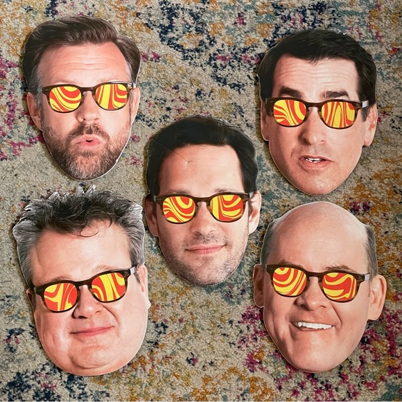 Accents | Kansas City Big Slick Foam Heads Rudd Sudeikis Stonestreet ...